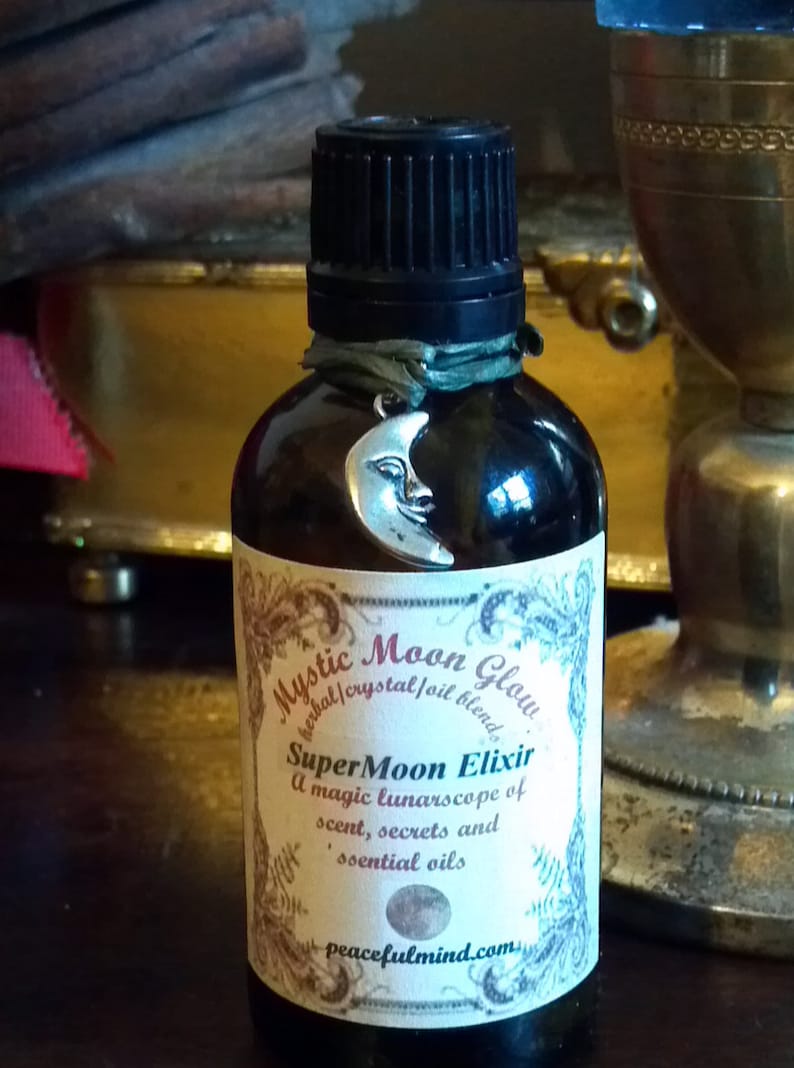 Super Moon Anointing Oil, Supermoon Perfume Oil, Moon Oil, Natural ...