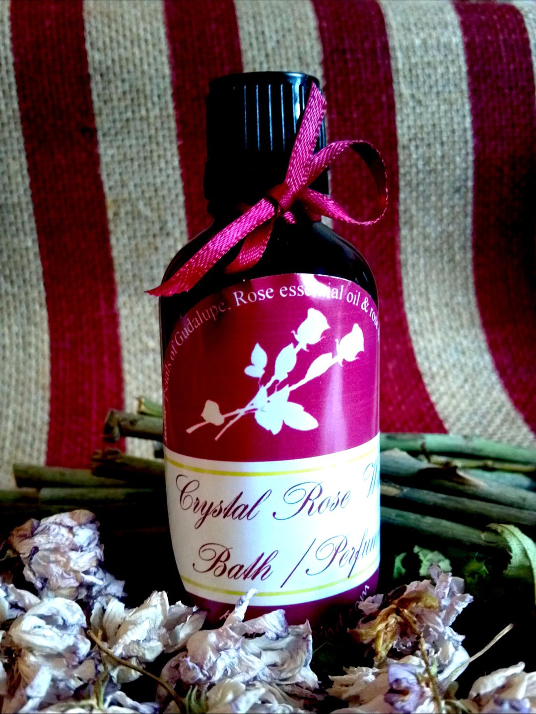 Rose Water With Rose Quartz, Baby Roses, Crystal Rose Water, Rose ...