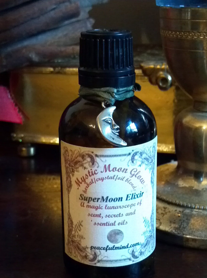 Super Moon Anointing Oil, Supermoon Perfume Oil, Moon Oil, Natural ...