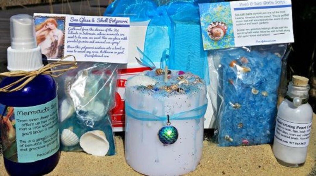 Mermaid Gift Set, Mermaid Gifts, Mermaid Set, Mermaid Sea Spray ...