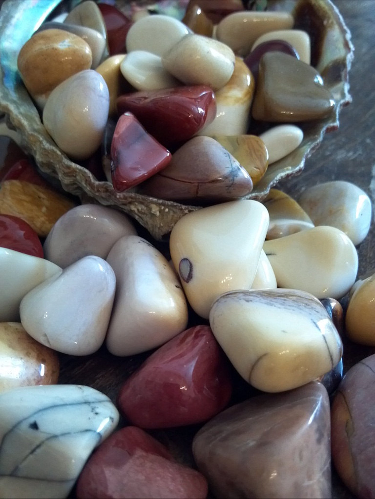 Mookaite, Mookaite Stone, Tumblestone Crystal, Crystals. Stones ...