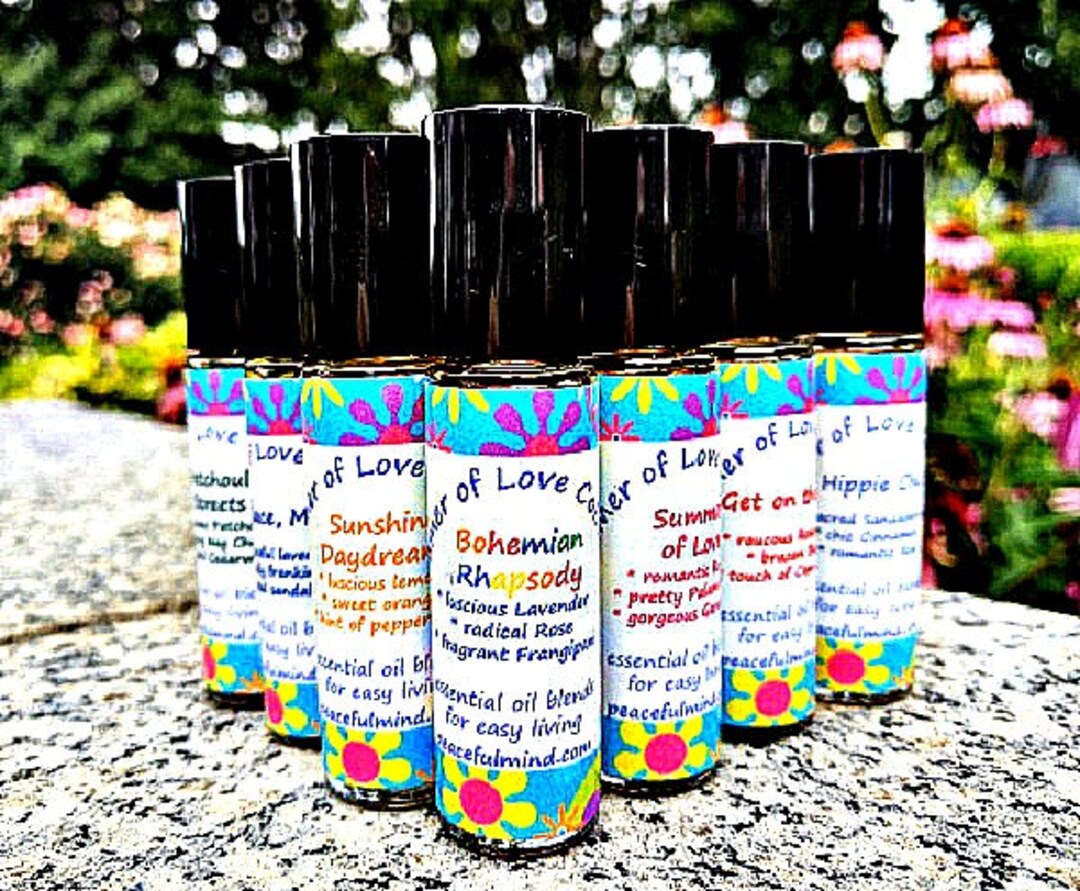 Summer of Love, Essential Oil Blend, Boho, Bohemian, Hippie Chic, Peace ...