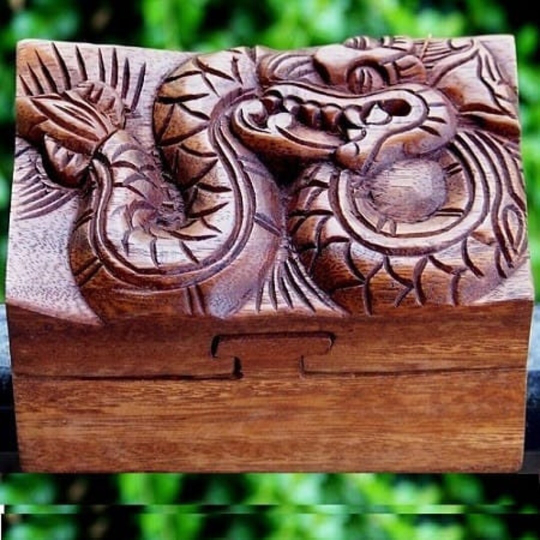 Dragon Puzzle Box, Dragon Box, Keepsake Box, Dragon Theme, Game of ...