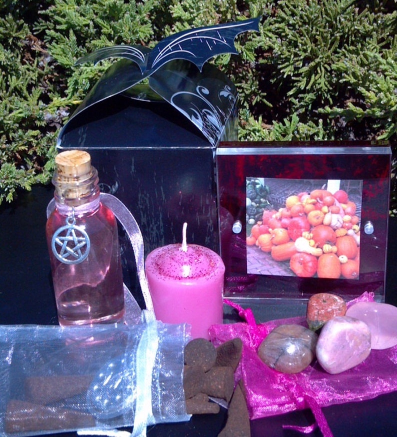Day of the Dead Ancestral Altar Kit, Myrrh Incense, Crystal ...