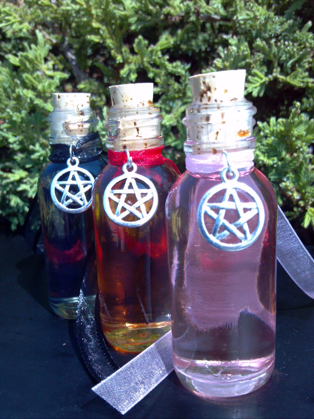 Three Witches Ritual Perfume Oils, Hallowtide Anointing Oil, Pentacle ...