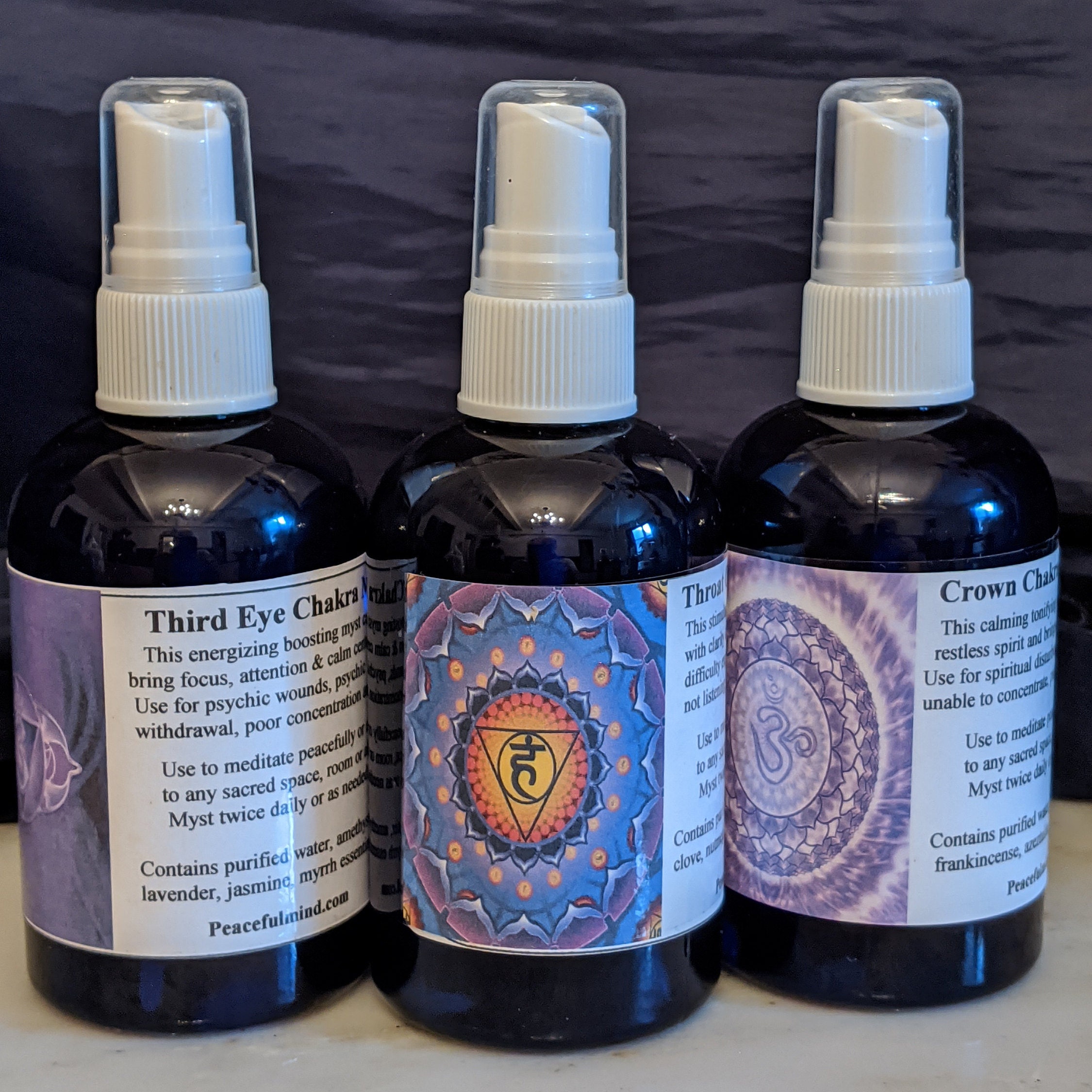 Chakra Myst System Chakra Sprays Chakra Set Chakra Stones - Etsy