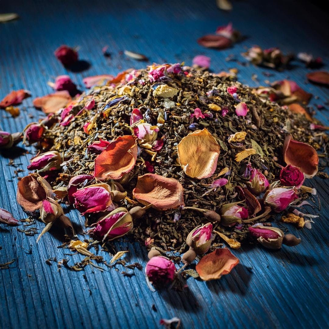 Heart of an Angel Tea, Angel Tea, Rose Buds, Olive Leaf, Angel Rose Tea ...