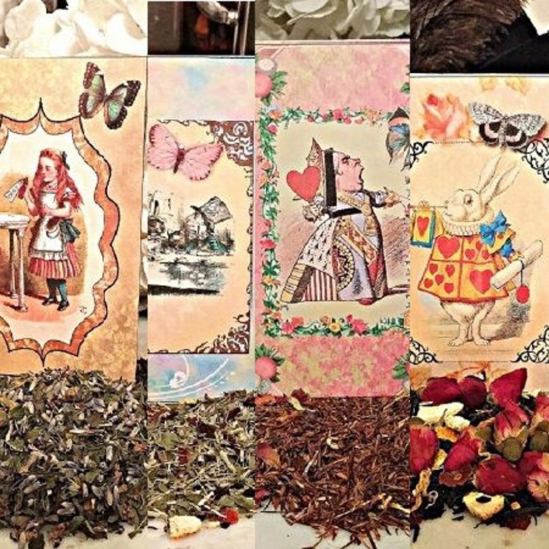 Alice in Wonderland Loose Leaf Tea Collection, Tea for Two - Etsy