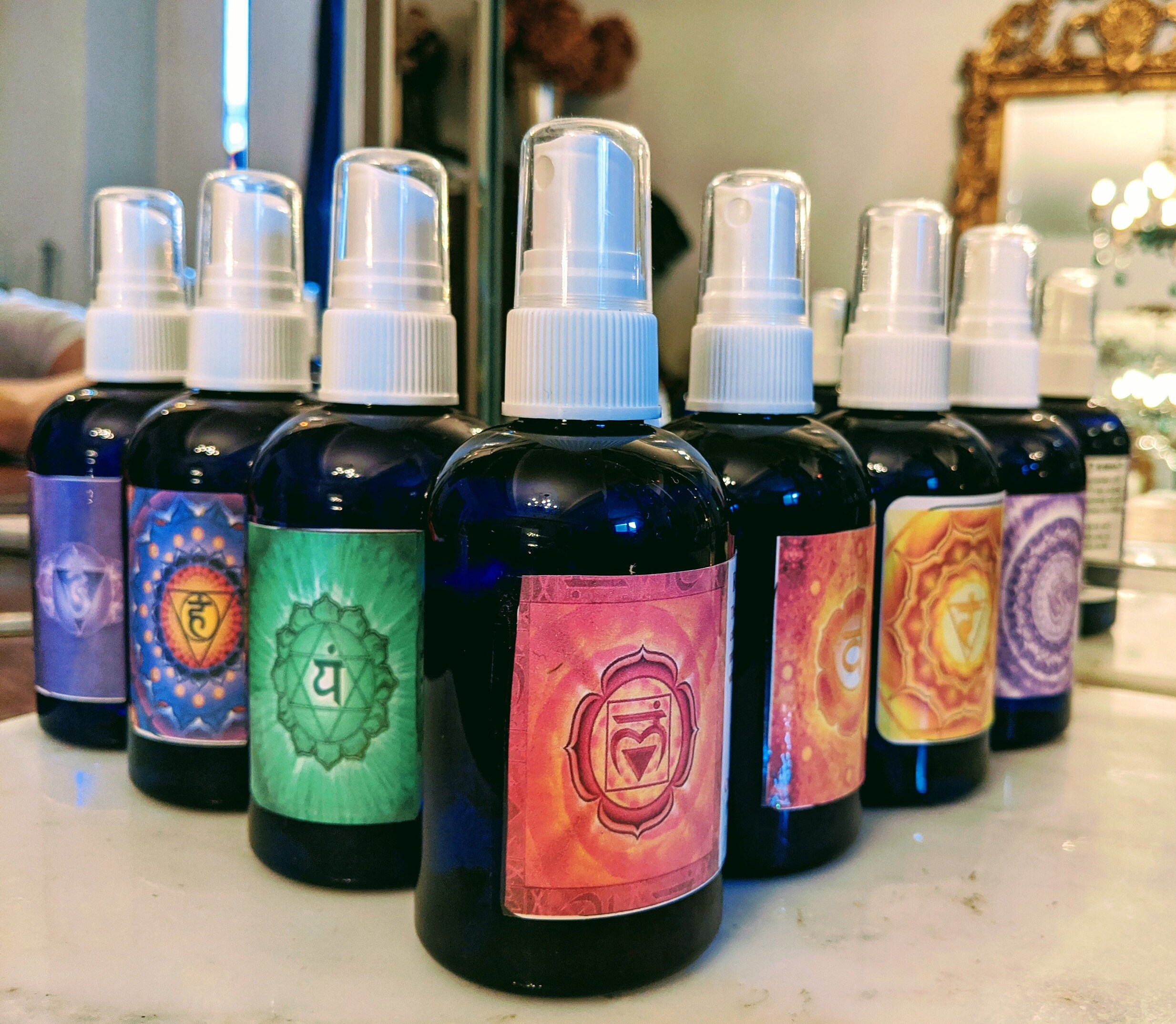 Chakra Myst System Chakra Sprays Chakra Set Chakra Stones - Etsy