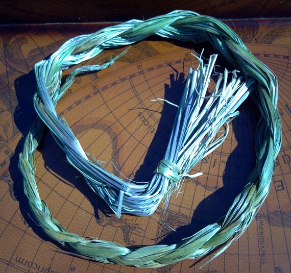Sweet Grass Braid Sweetgrass Braid Smudge Smudging Incense | Etsy
