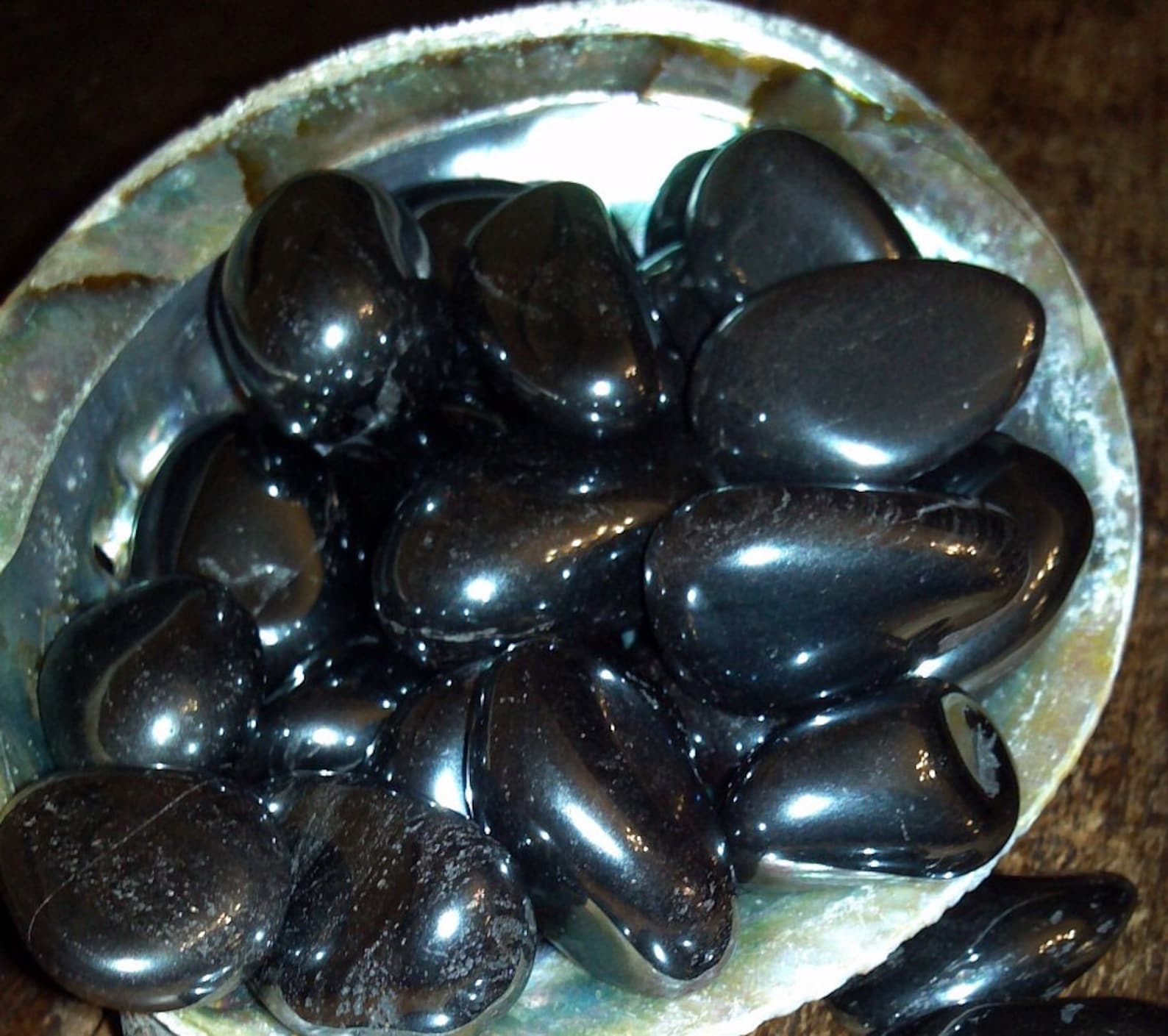 Hematite Hematite Stone Tumbled Stone Crystal Crystals and | Etsy