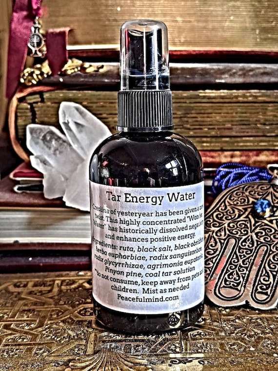 Tar Water Tar Water Spray Tar Energy Water Creolina - Etsy