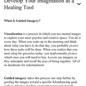 Guided Imagery Certification Course, Dynamic Healing, Accredited - Etsy