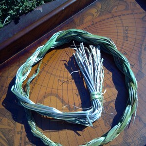 Sweet Grass Braid, Sweetgrass Braid, Smudge, Smudging Incense, Herbal ...