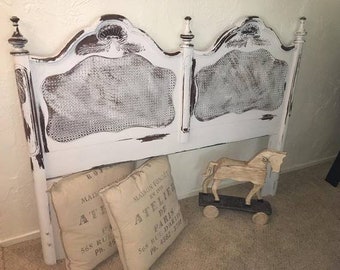 Caned headboard | Etsy