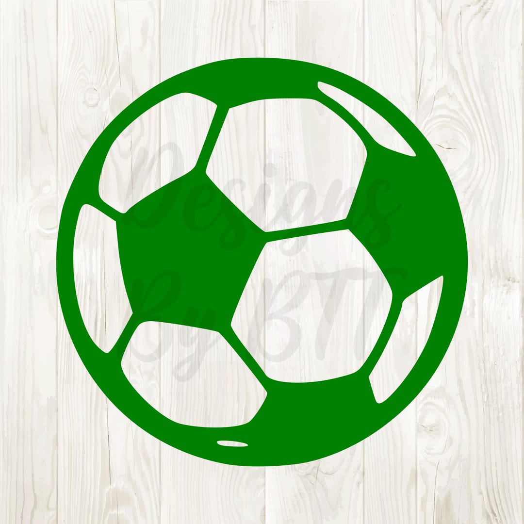 Green Soccer Png, Soccer Ball Svg File, Soccer Ball Png File, Soccer ...