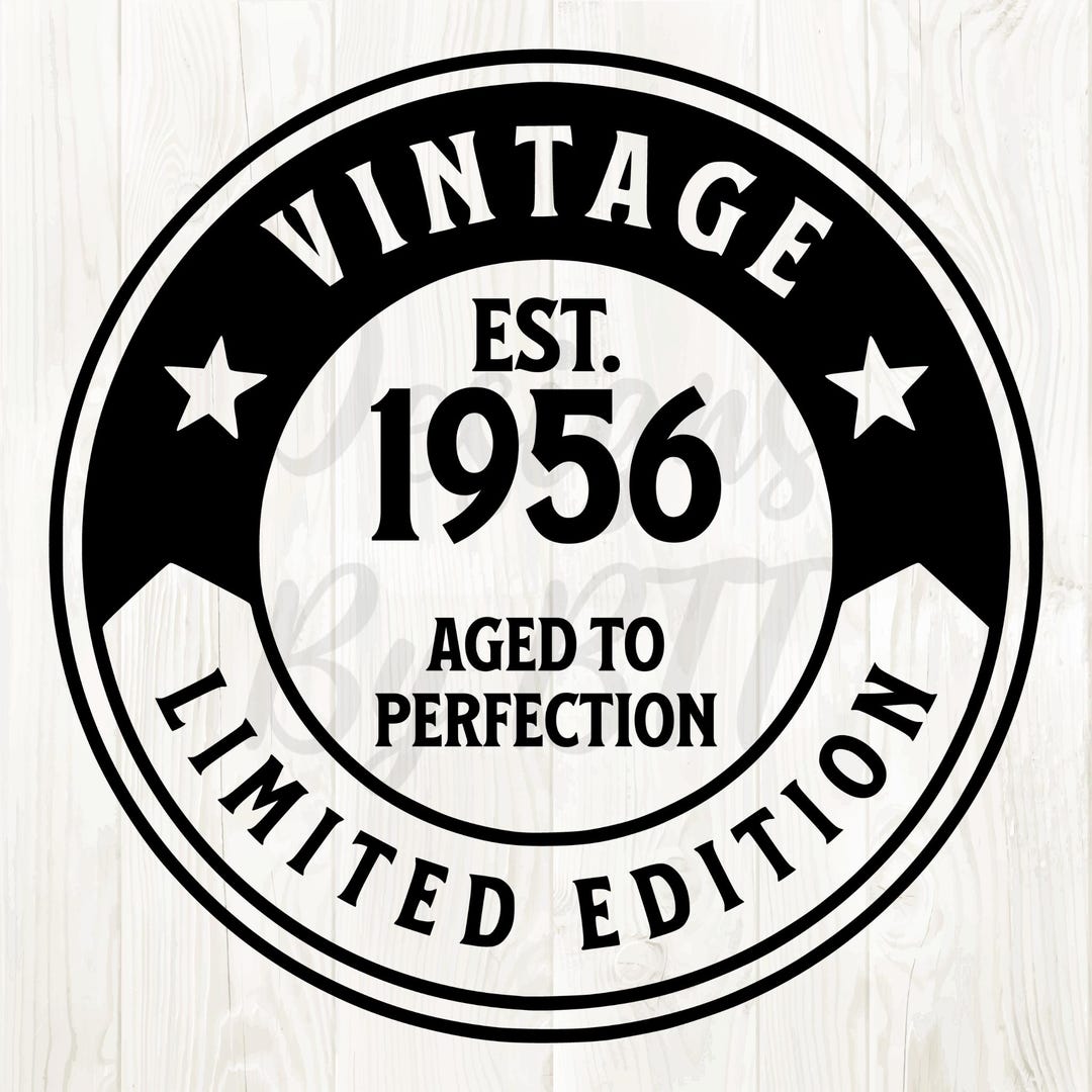 1956 Svg Png, 1956 Svg, 1956 Png, 1956 Clip Art, 1956 Birthday Svg ...