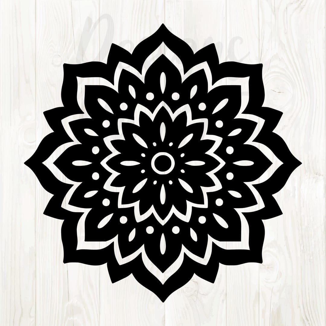 Mandala Png Svg, Mandala Svg File, Mandala Png Download, Mandala Clip ...