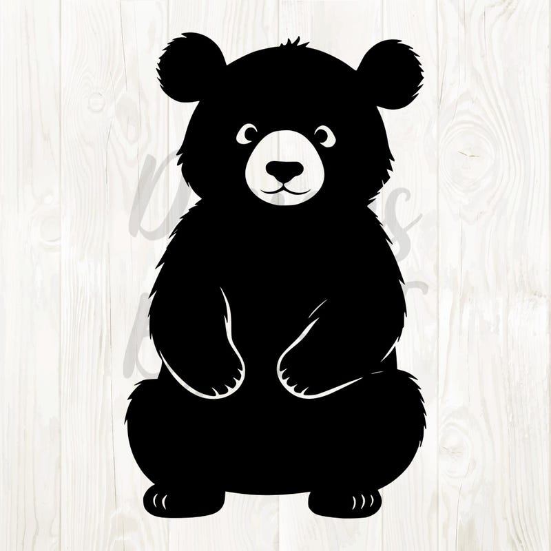 Bear Cutout - Etsy