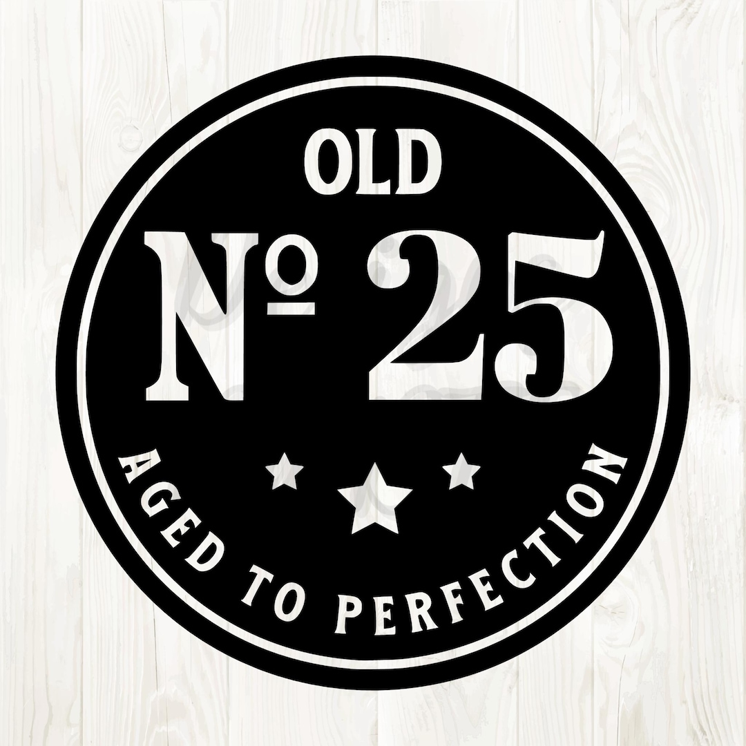 25th Birthday Svg, 25th Birthday Svg Design, 25th Birthday Svg File ...