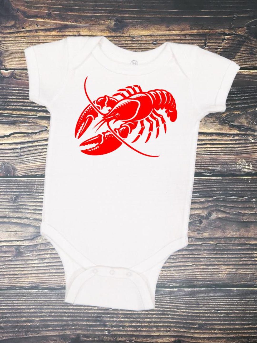 Crawfish Baby Shower, Crawfish Baby Girl, Crawfish Baby Outfit ...