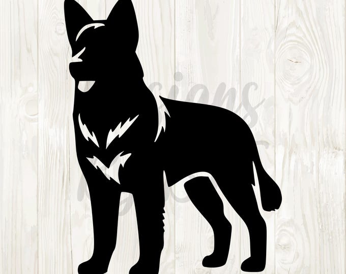 German Shepherd Silhouette, German Shepherd Svg, German Shepard Png ...