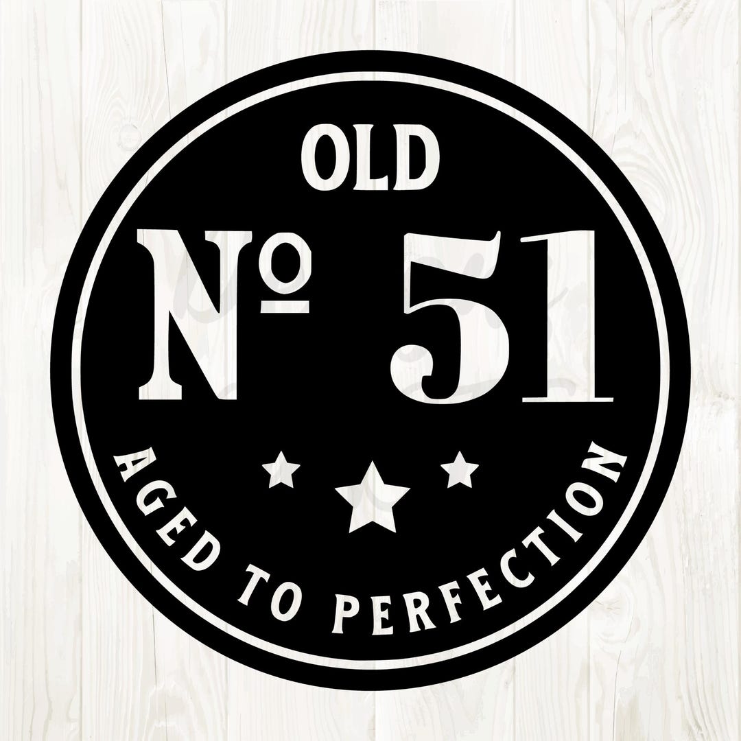 51st Birthday Svg, 51st Birthday Svg Design, 51st Birthday Svg File ...