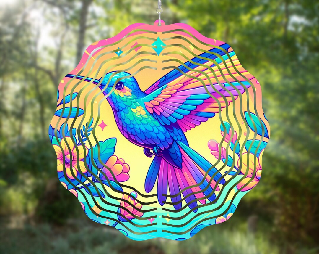 Hummingbird Wind Spinner Png, Hummingbird Spinner Designs, Hummingbird ...