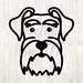 Schnauzer Face Svg, Schnauzer Head Png, Schnauzer Face, Schnauzer Svg ...