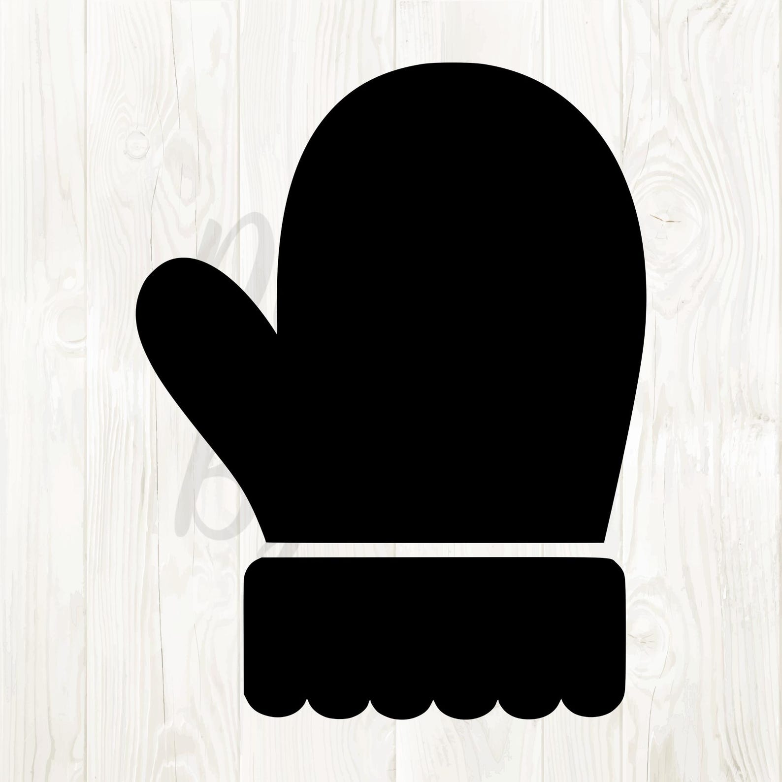 Mitten Silhouette, Mitten Svg, Mitten Png, Mitten Clipart, Mitten ...
