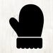 Mitten Silhouette, Mitten Svg, Mitten Png, Mitten Clipart, Mitten ...