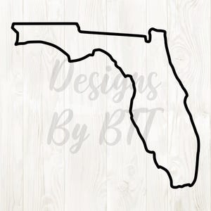 Outline Florida Svg, Florida Outline Png, Florida Outline, Florida Svg ...