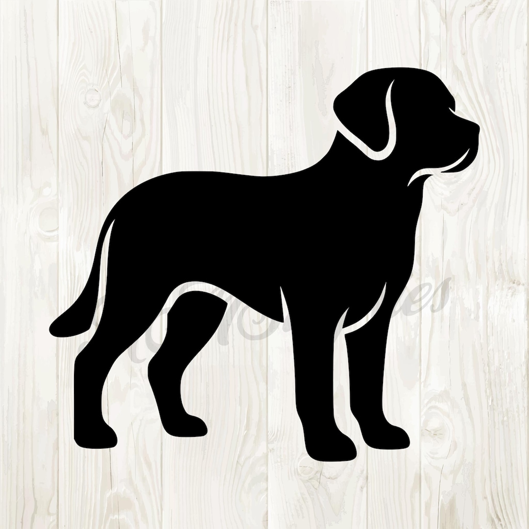 Labrador Silhouette, Labrador Silhouette Image, Labrador Silhouette Svg ...