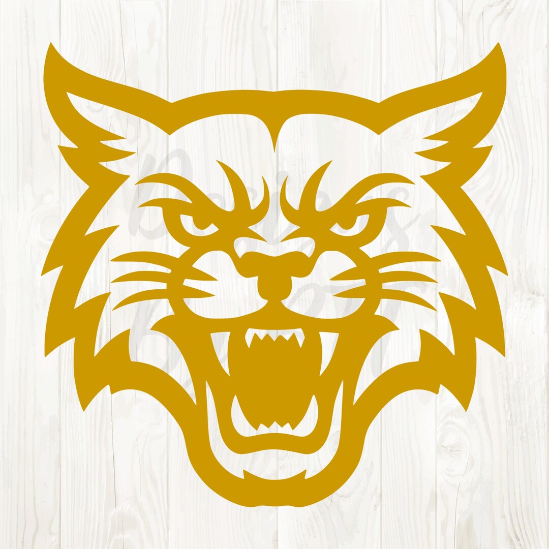 Gold Wildcat Svg, Wildcat Gold Png, Wildcat Gold Designs, Wildcat ...