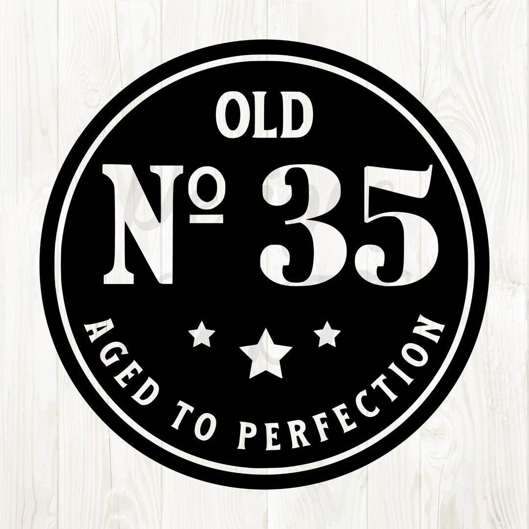 35th Birthday Svg, 35th Birthday Svg Design, 35th Birthday Svg File ...