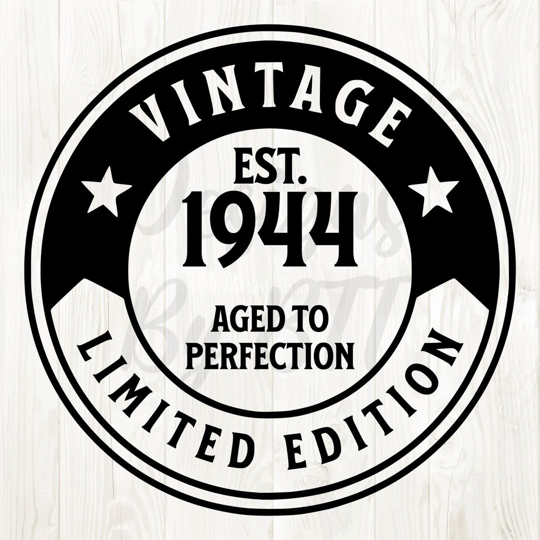 1944 Svg Png, 1944 Svg, 1944 Png, 1944 Clip Art, 1944 Birthday Svg ...