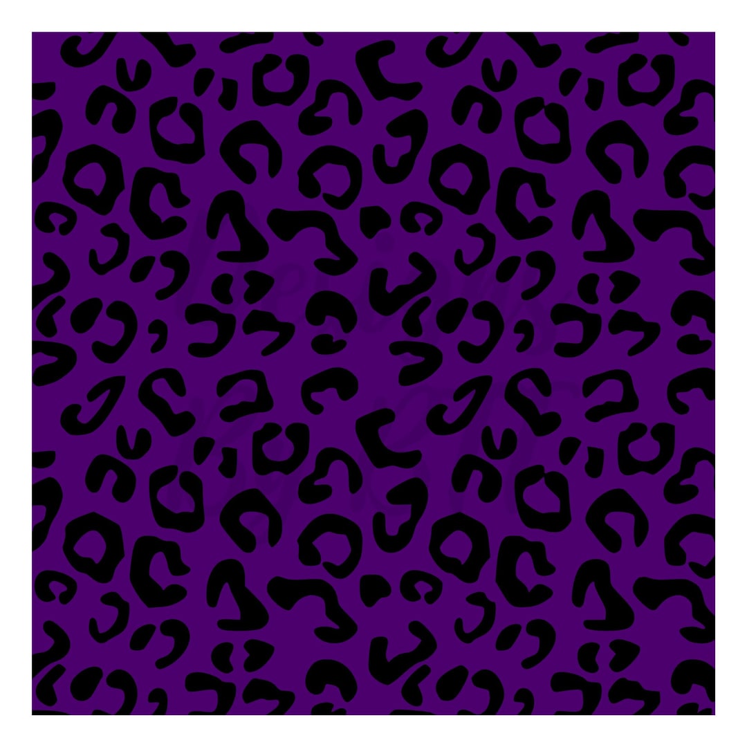 Purple Leopard Print, Purple Leopard, Purple Leopard Png, Purple ...