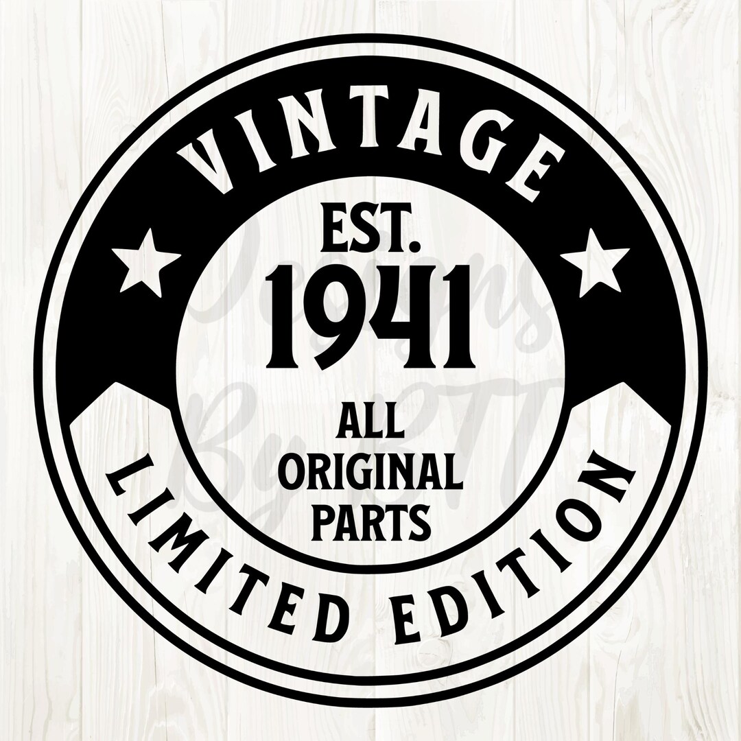 1941 Svg Png, 1941 Svg, 1941 Png, 1941 Clip Art, 1941 Birthday Svg ...