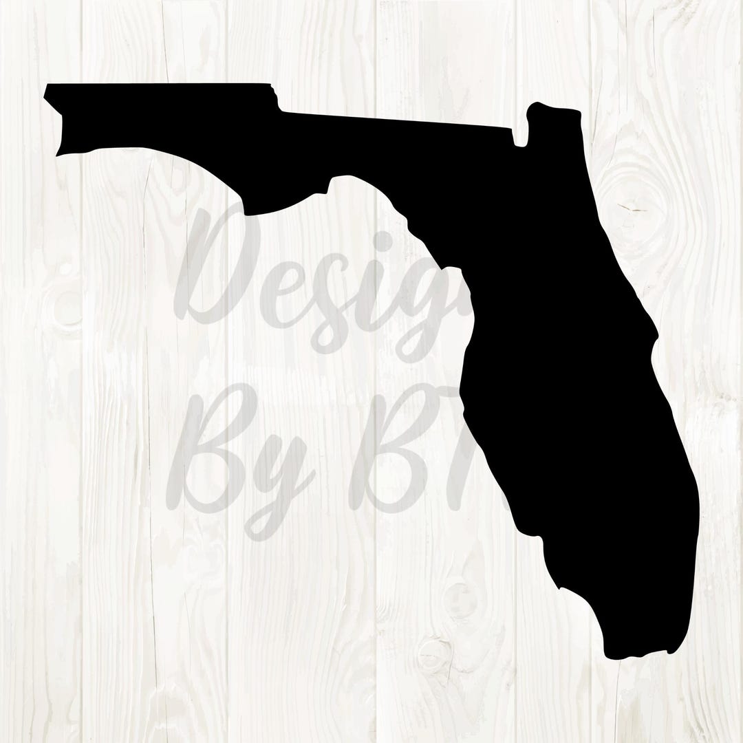 Florida Svg Png, Florida Silhouette Png, Florida Silhouette, State of ...