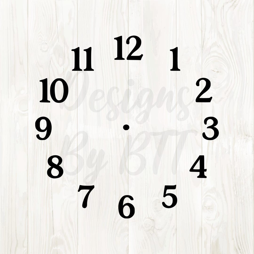 Clock Face Svg, Clock Face Png Clipart, Clock Face Digital, Clock Face ...