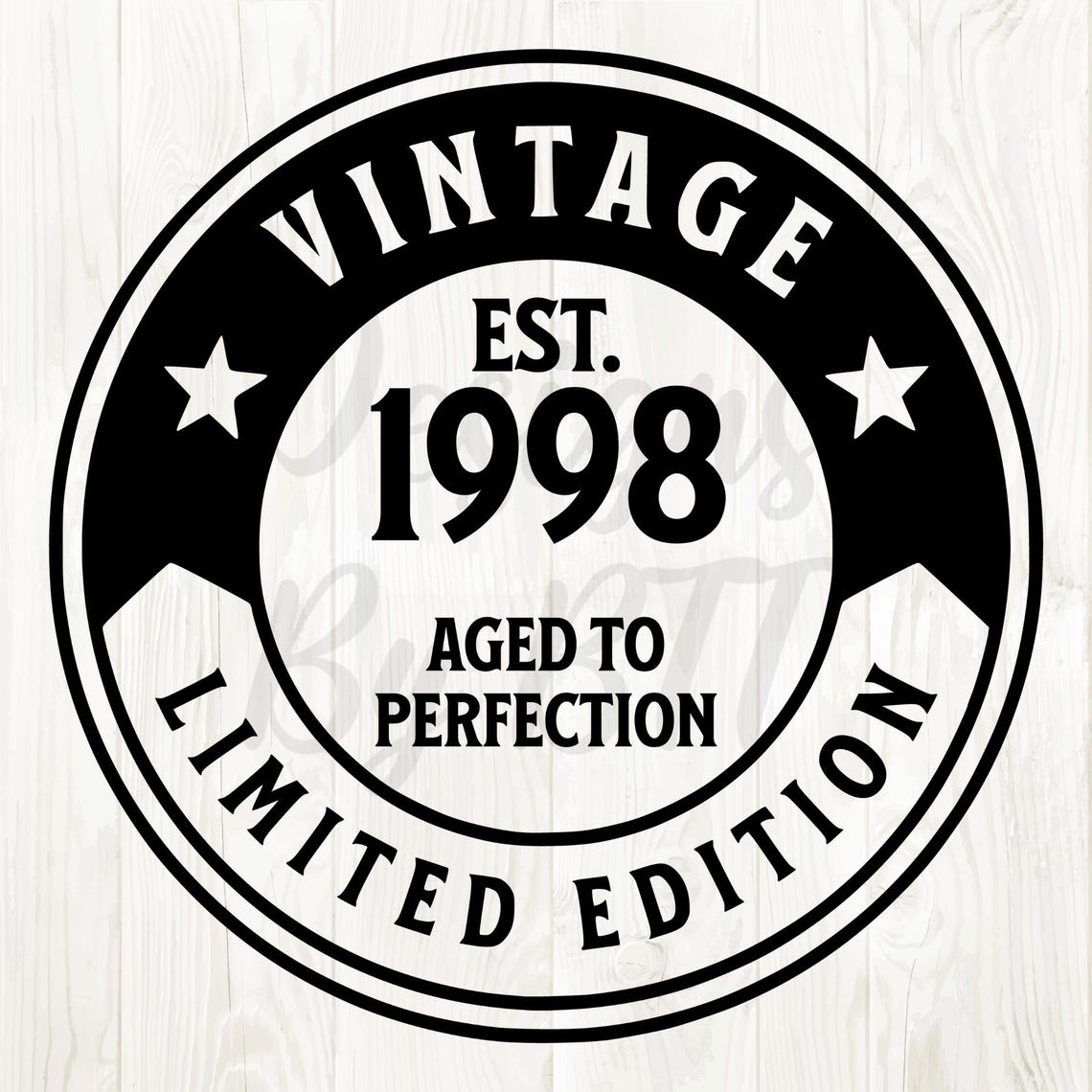 1998 Svg Png, 1998 Svg, 1998 Png, 1998 Clip Art, 1998 Birthday Svg ...