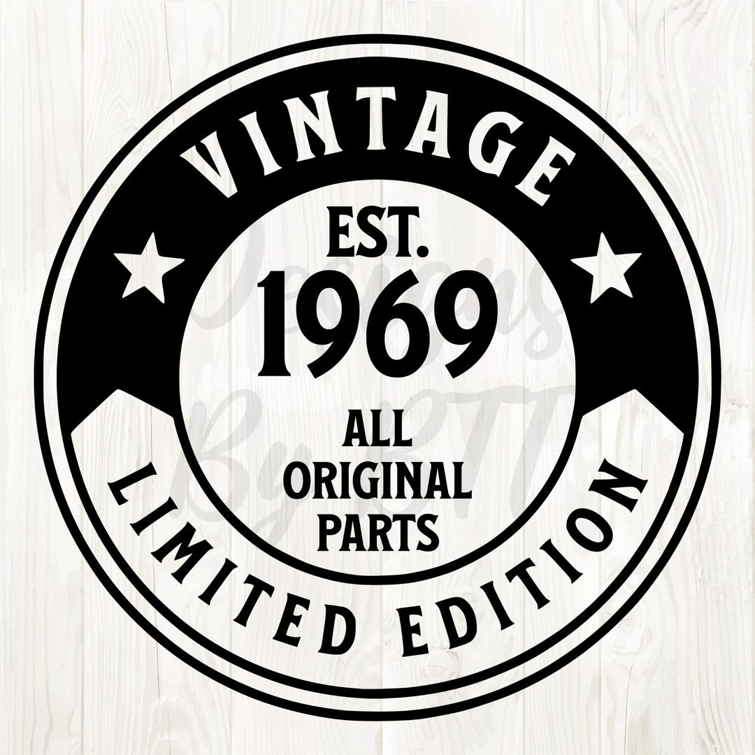 1969 Svg Png, 1969 Svg, 1969 Png, 1969 Clip Art, 1969 Birthday Svg ...