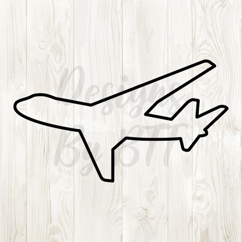 Airplane Svg - Etsy