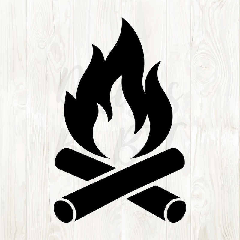 Campfire Svg - Etsy