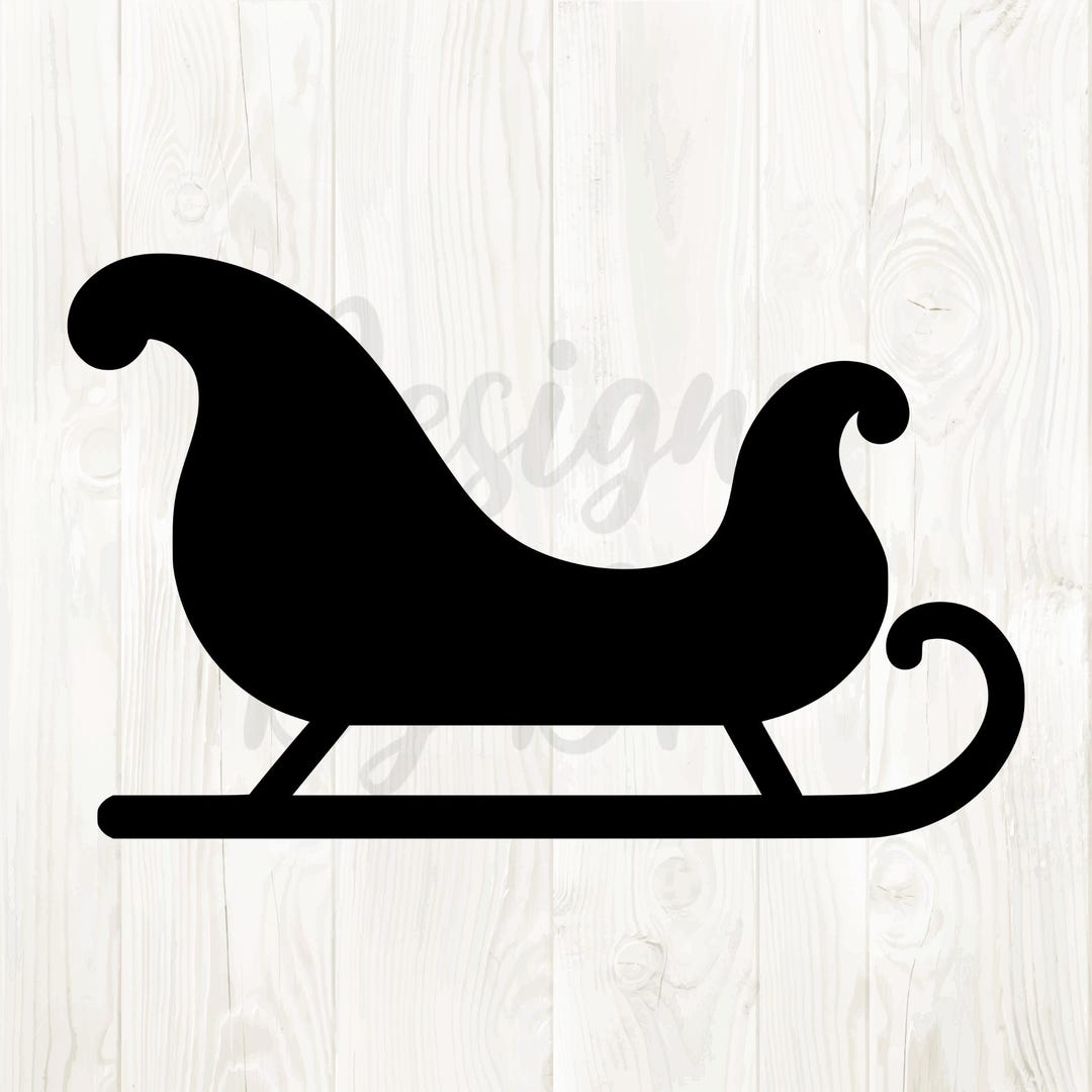 Sleigh Svg, Sleigh Png, Sleigh Clipart, Sleigh Digital Download, Sleigh ...