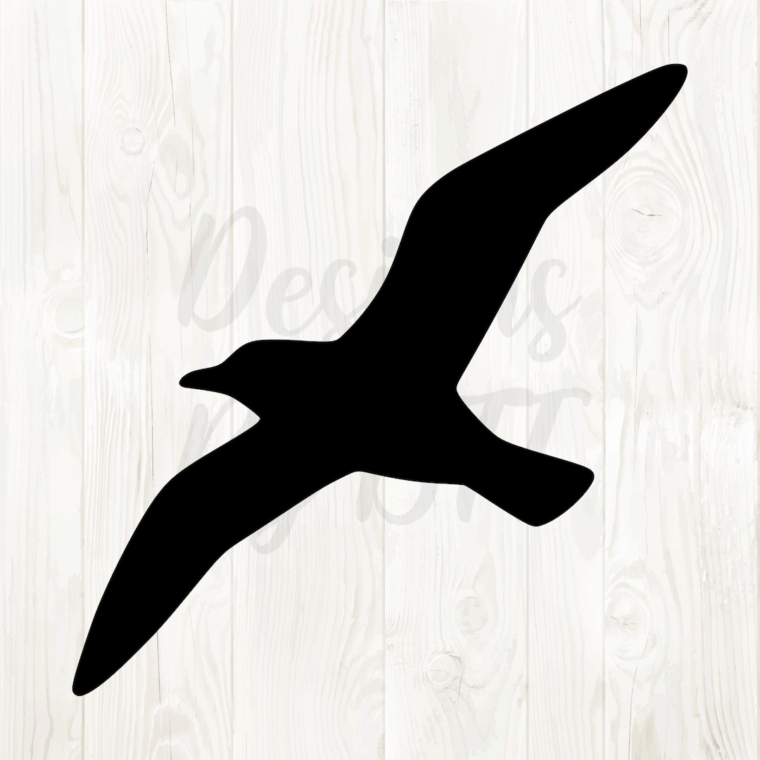 Flying Seagull Svg, Seagull Svg Png, Seagull Svg, Seagull Png, Seagull ...