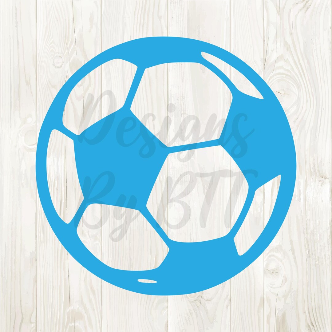 Blue Soccer Png, Blue Soccer Ball, Light Blue Soccer, Soccer Ball Svg ...