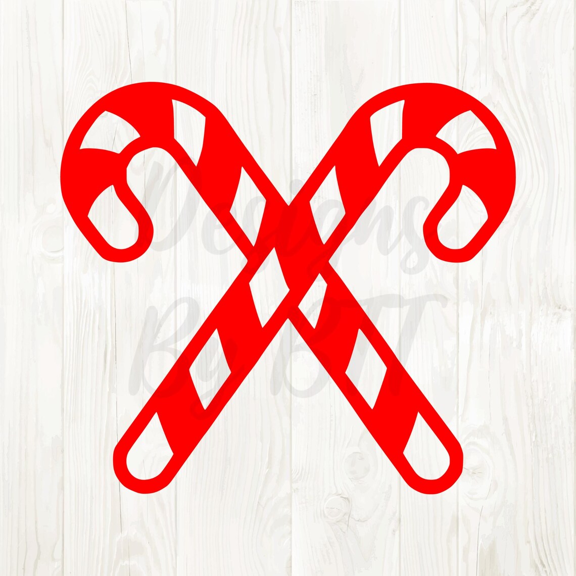 Candy Canes Svg File, Candy Cane Png File, Candy Cane Digital Download ...