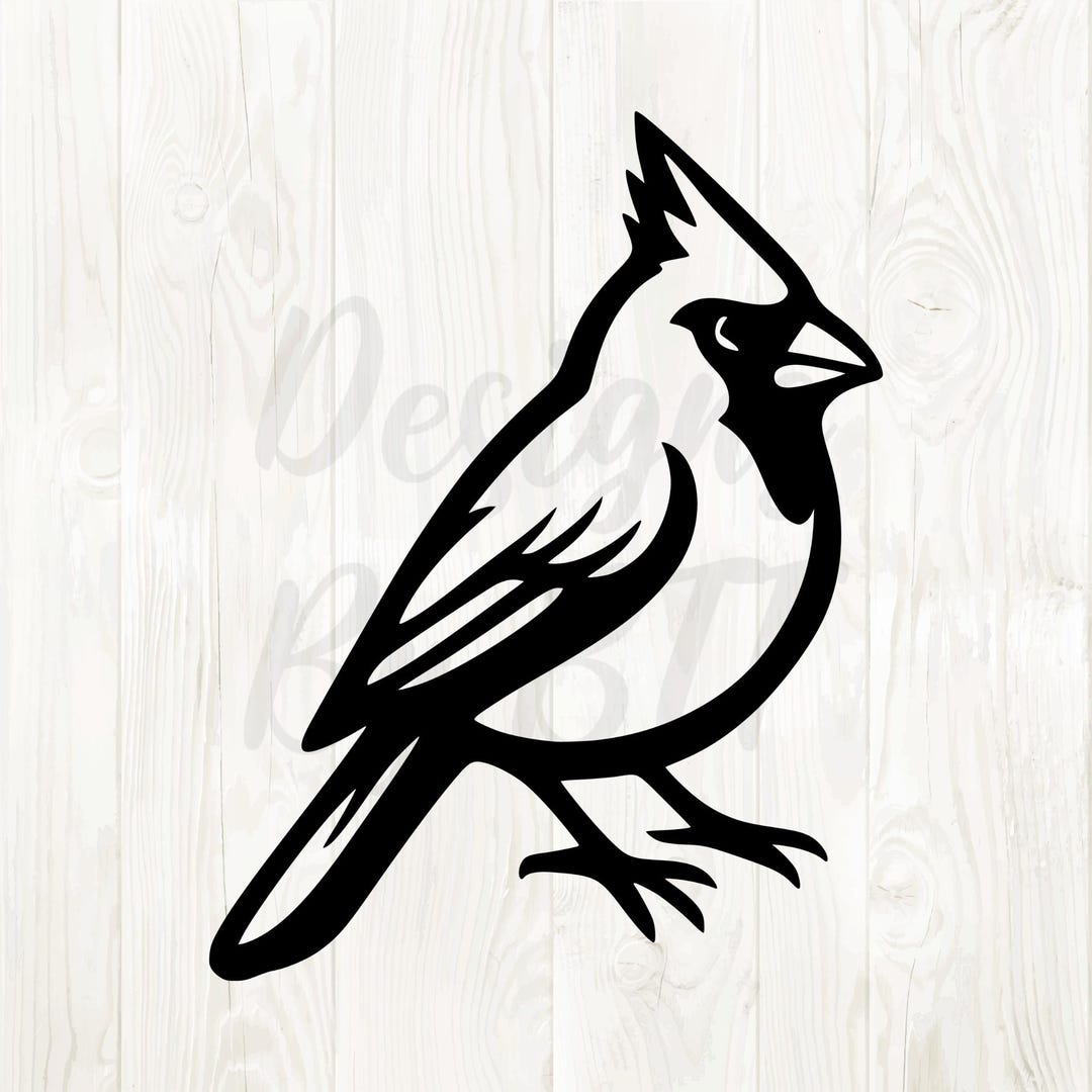 Cardinal Outline Svg, Cardinal Clip Art Png, Cardinal Silhouette ...