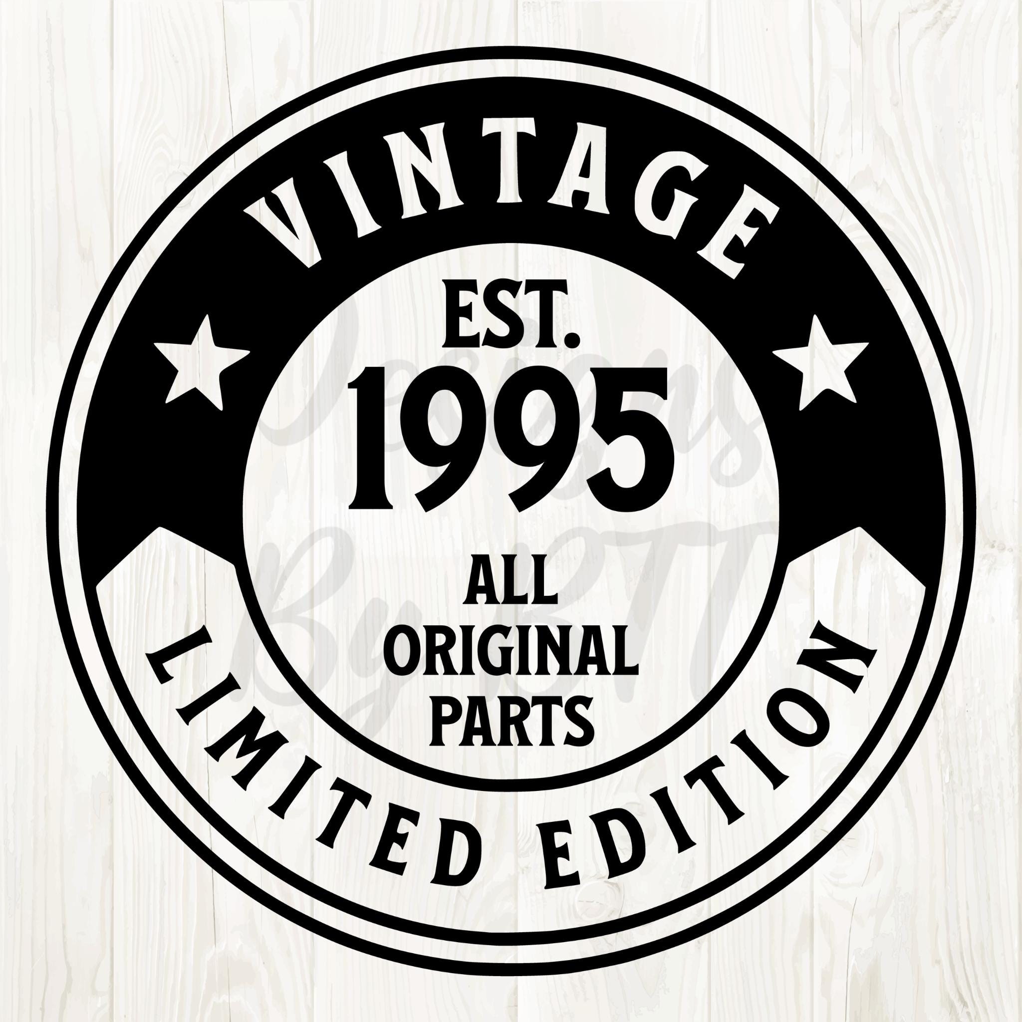 1995 Svg Png, 1995 Svg, 1995 Png, 1995 Clip Art, 1995 Birthday Svg ...